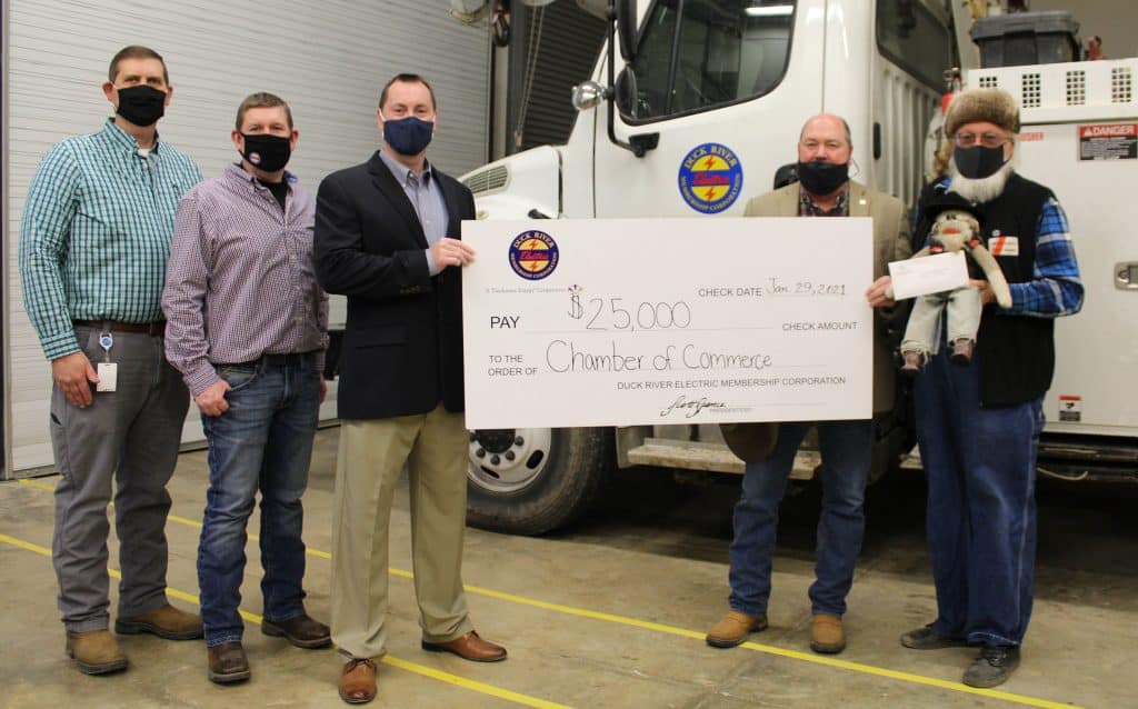 Duck River Electric Membership Corporation | DREMC presents donation to ...