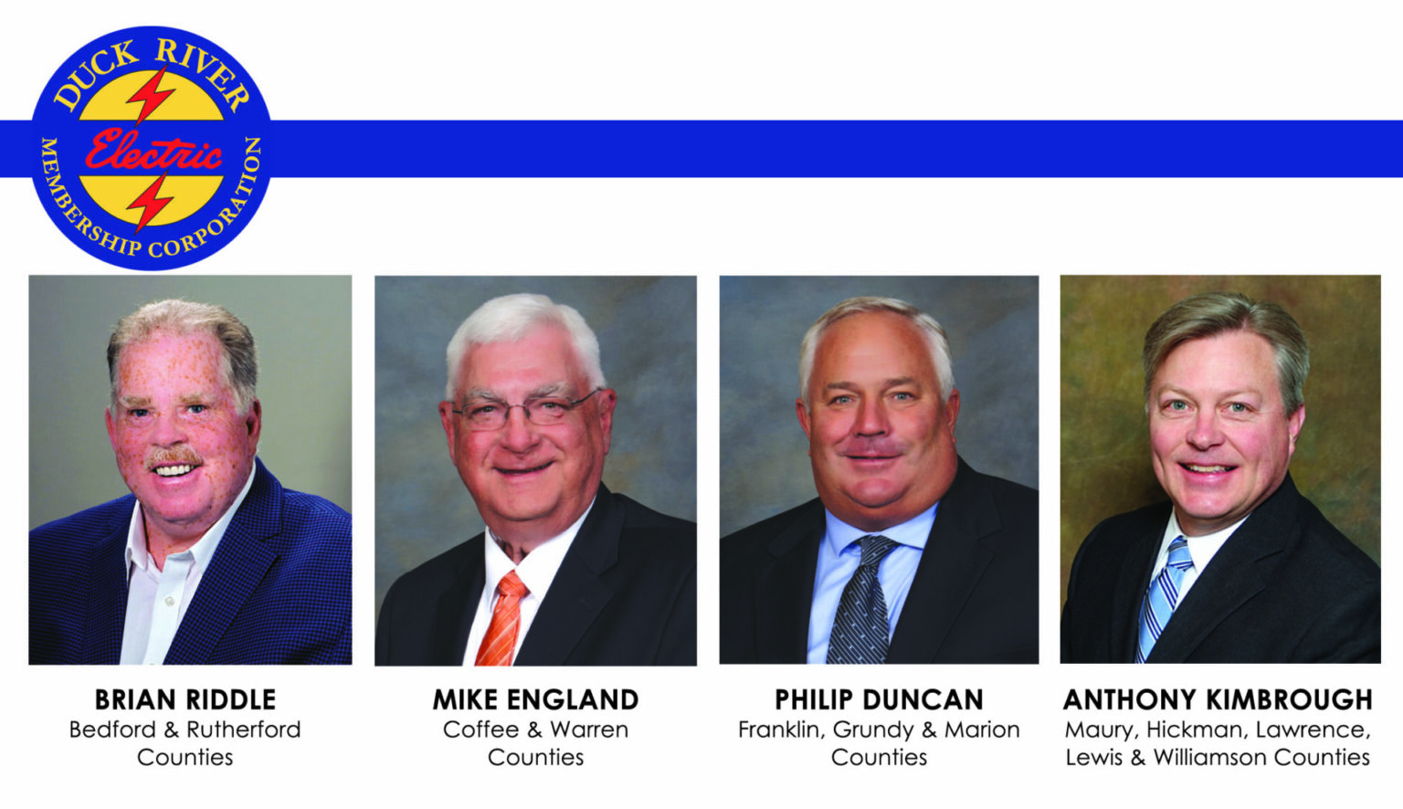 Duck River Electric Membership Corporation | DREMC announces Riddle ...